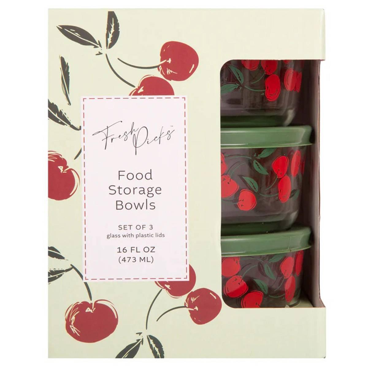 Click here for Fresh Picks Set of 3 16oz. Cherries Bowls prices