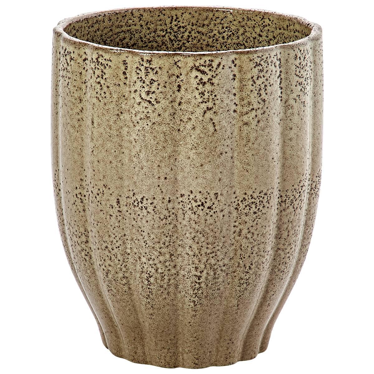 Click here for Home Essentials Round Embossed Utensil Crock - Gre... prices