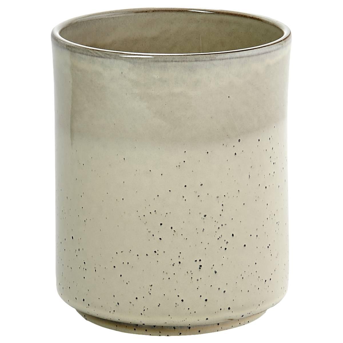 Click here for Home Essentials 7in. White Reactive Utensil Crock prices