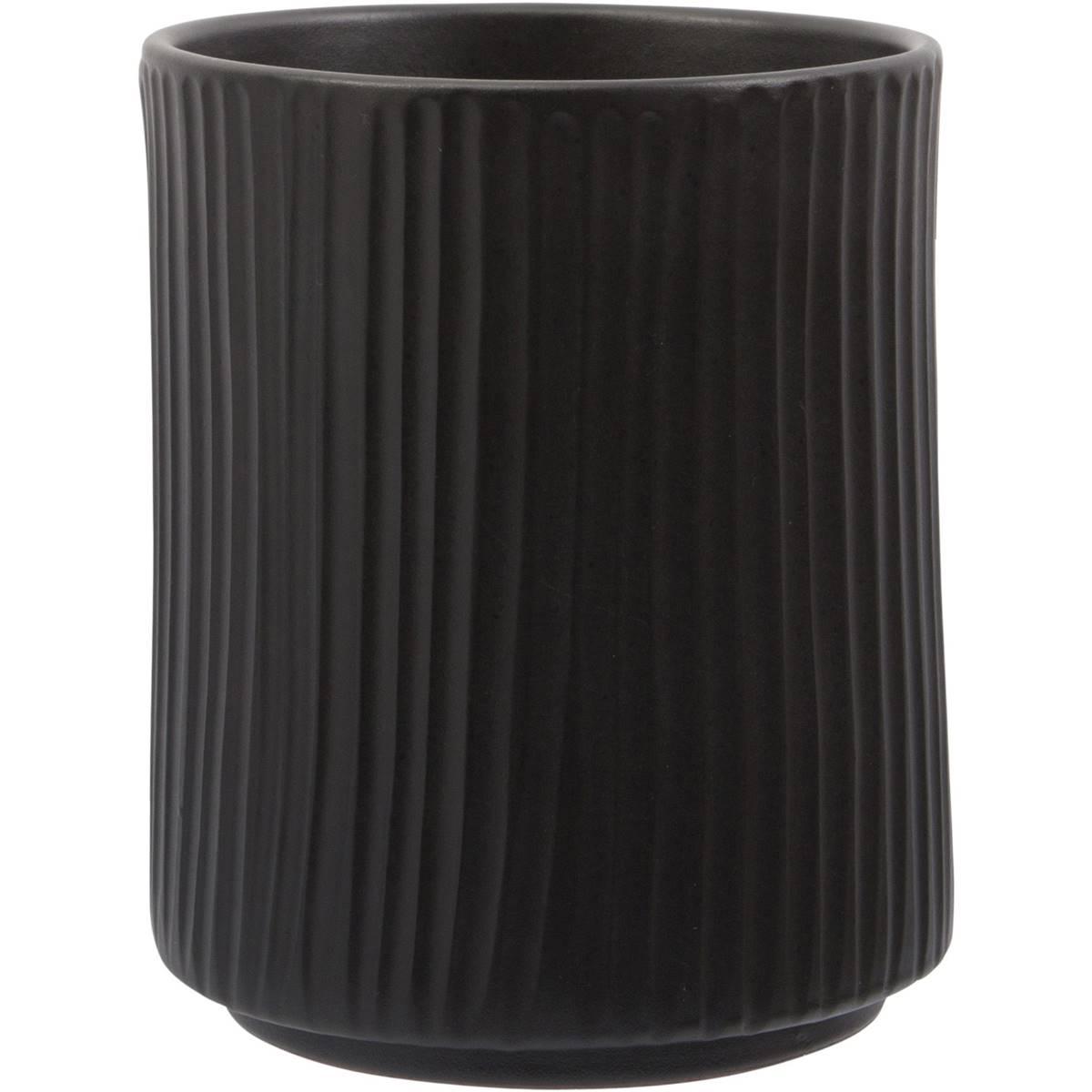 Click here for Home Essentials 7in. Round Matte Striped Utensil C... prices