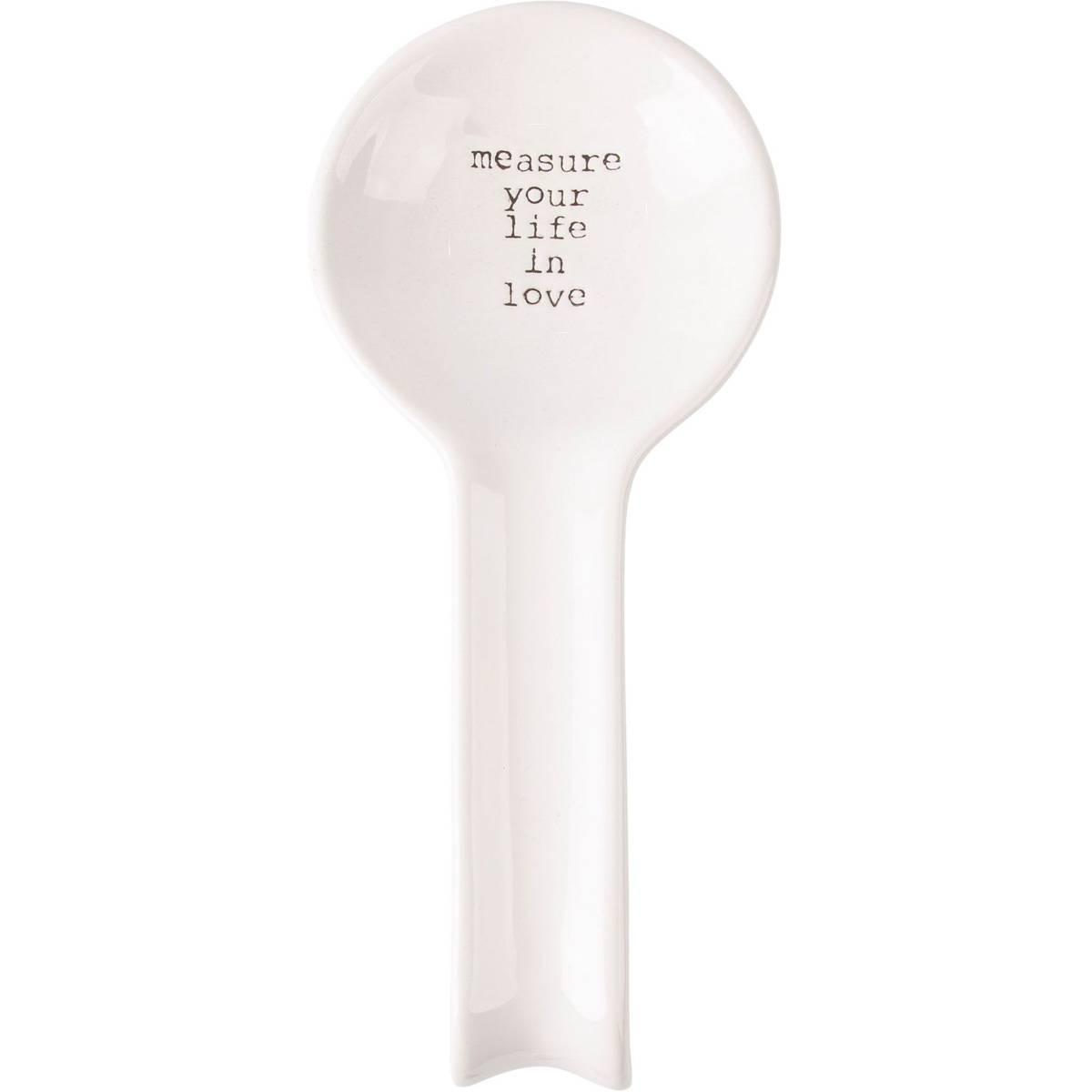 Click here for Home Essentials 11.5in. Round Head Life Spoon Rest prices