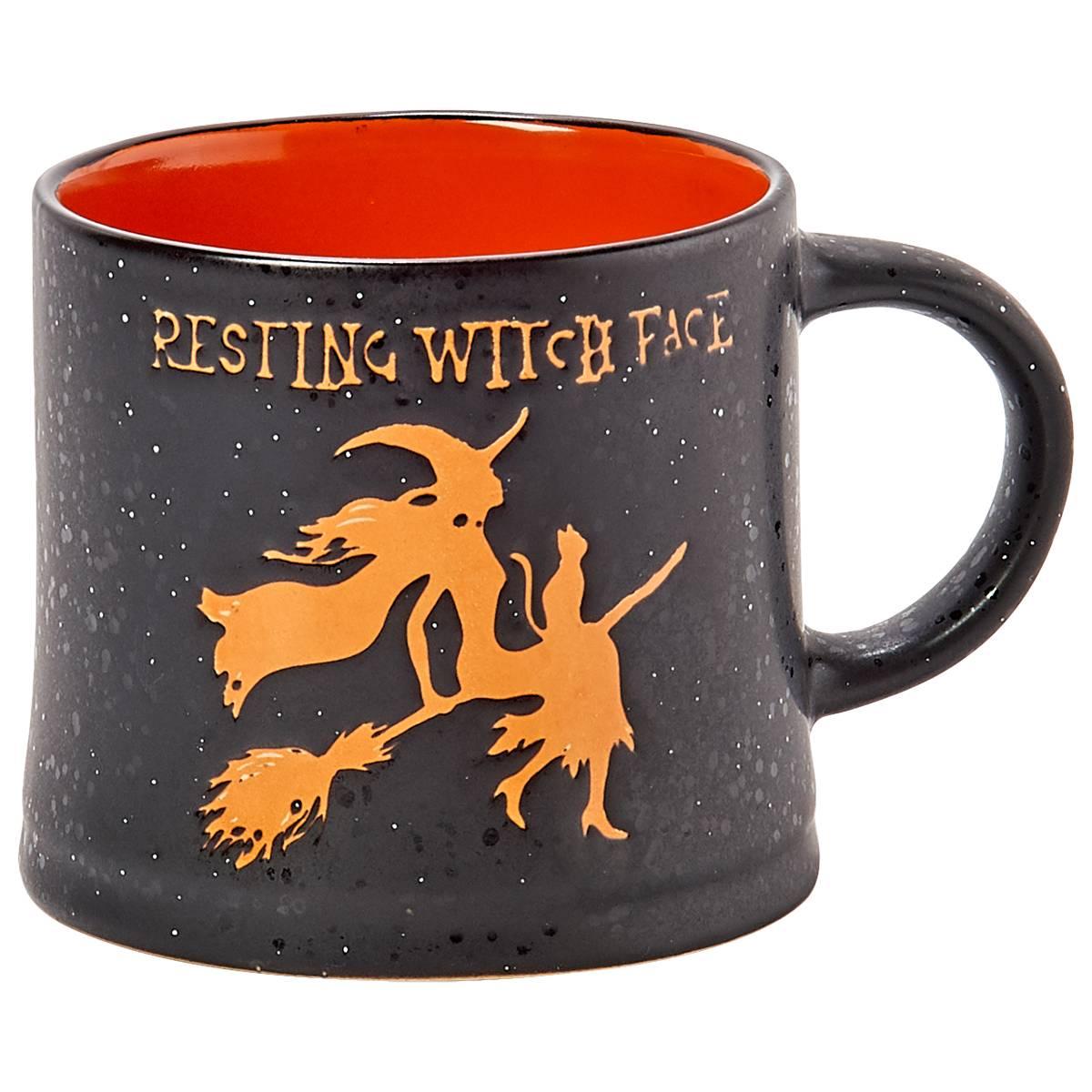 Click here for Home Essentials 16oz. Witch on Broom Mug prices