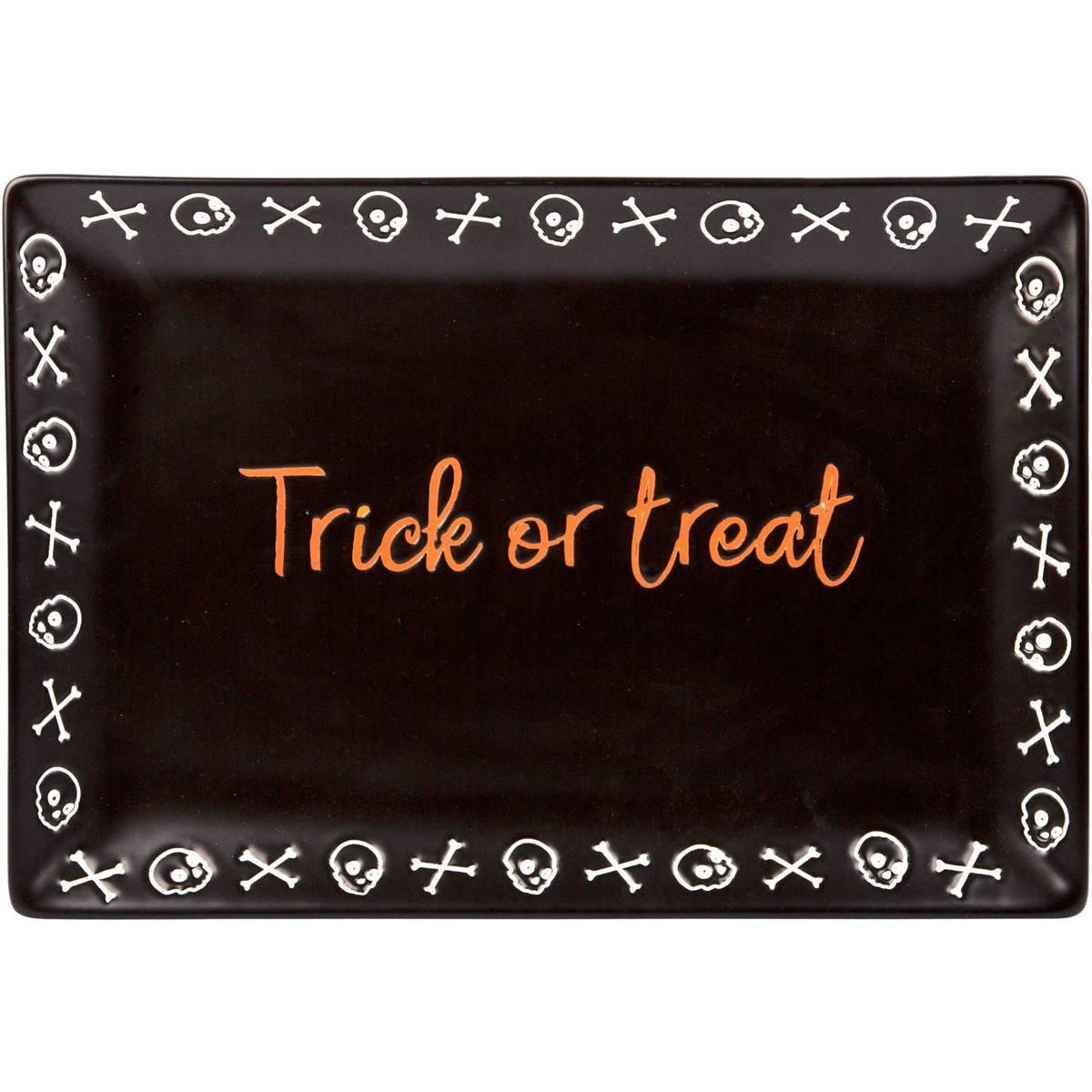 Click here for Home Essentials Rectangle Trick or Treat Platter prices