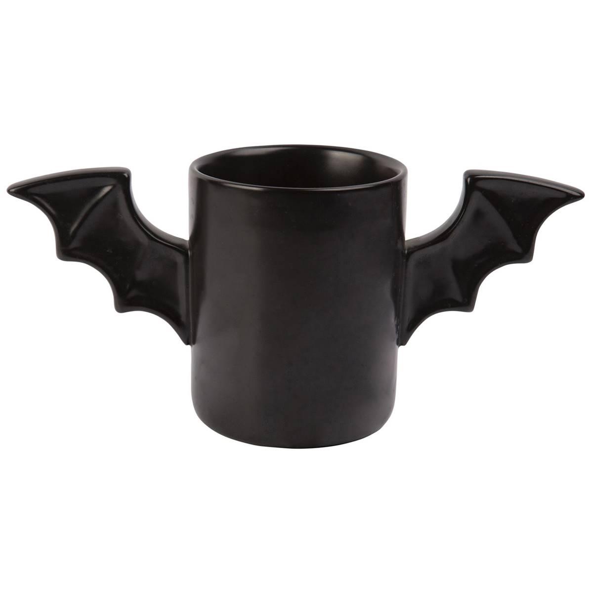 Click here for Home Essentials 11oz. 2 Handle Black Bat Mug prices
