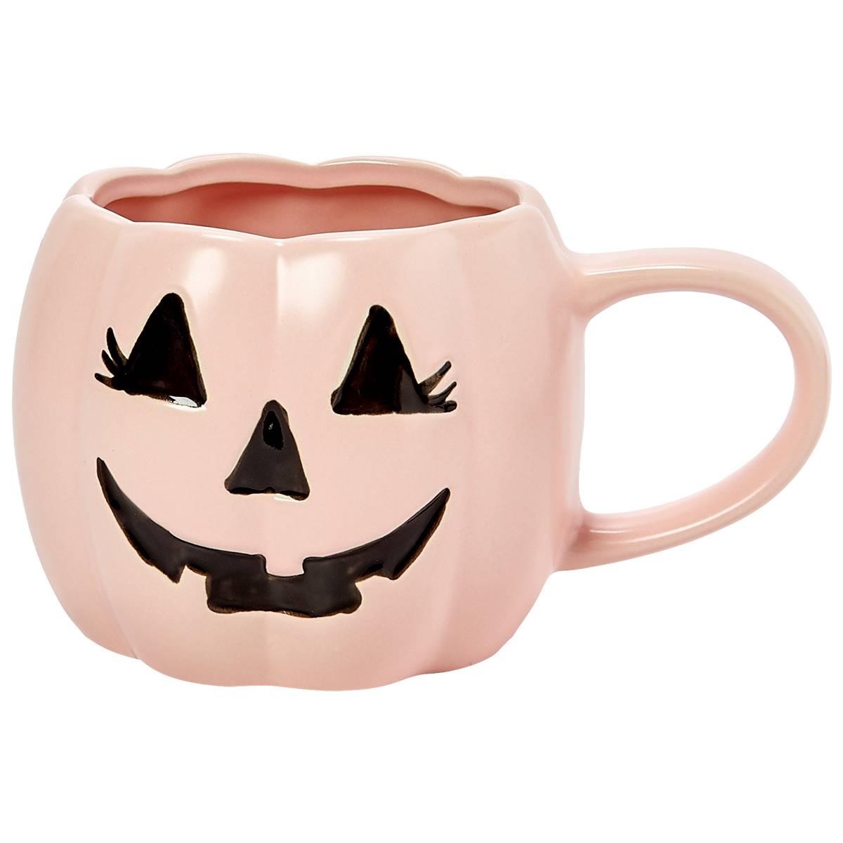 Click here for Home Essentials 19oz. Pink Jack O Lantern Mug prices