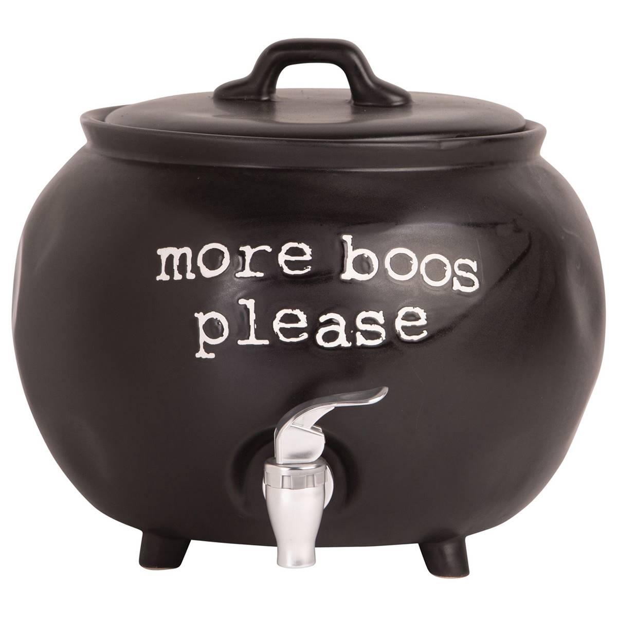 Click here for Home Essentials 1.65 Gal. Black Cauldron Drink Dis... prices