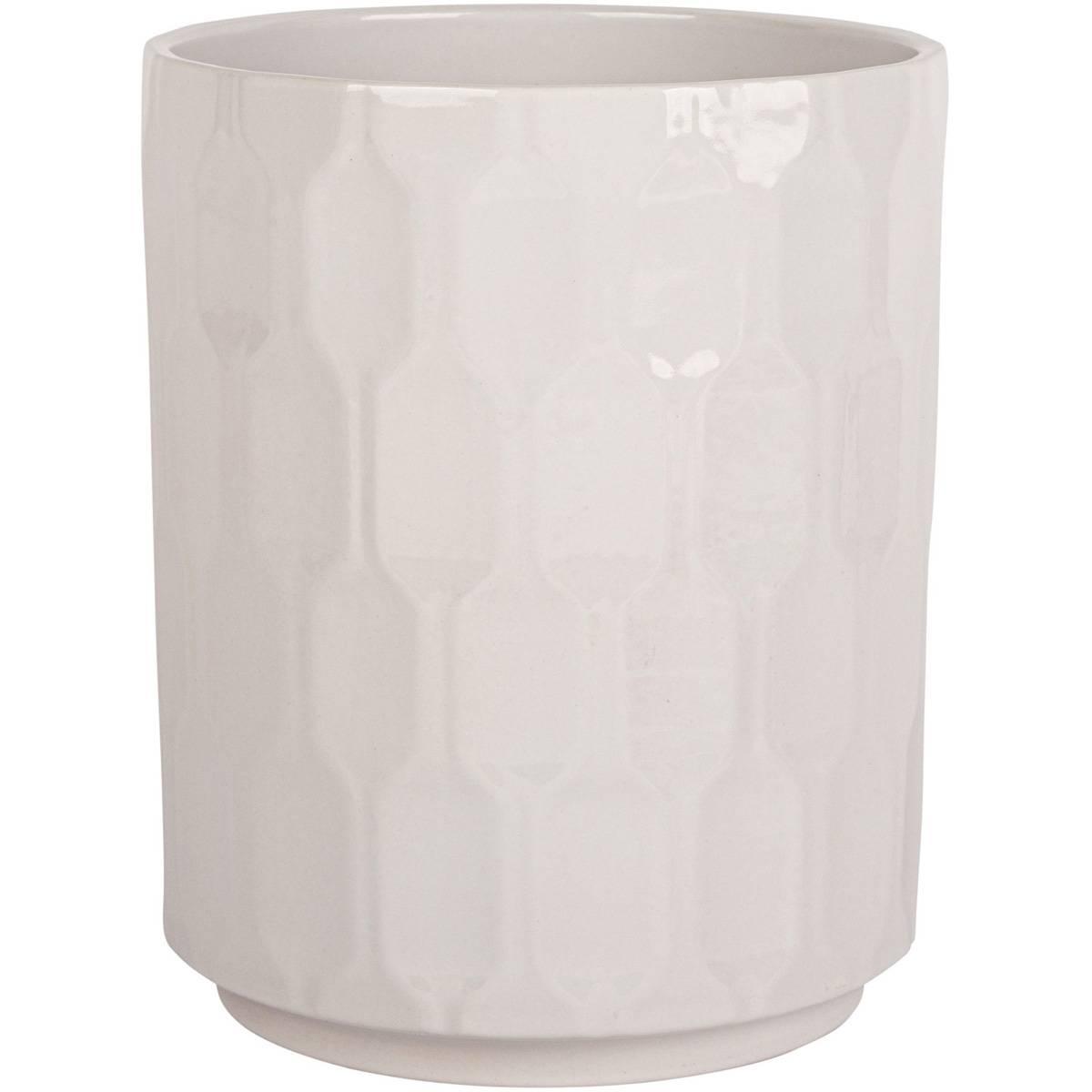 Click here for Home Essentials 7.5in. White Embellished Chain Ute... prices