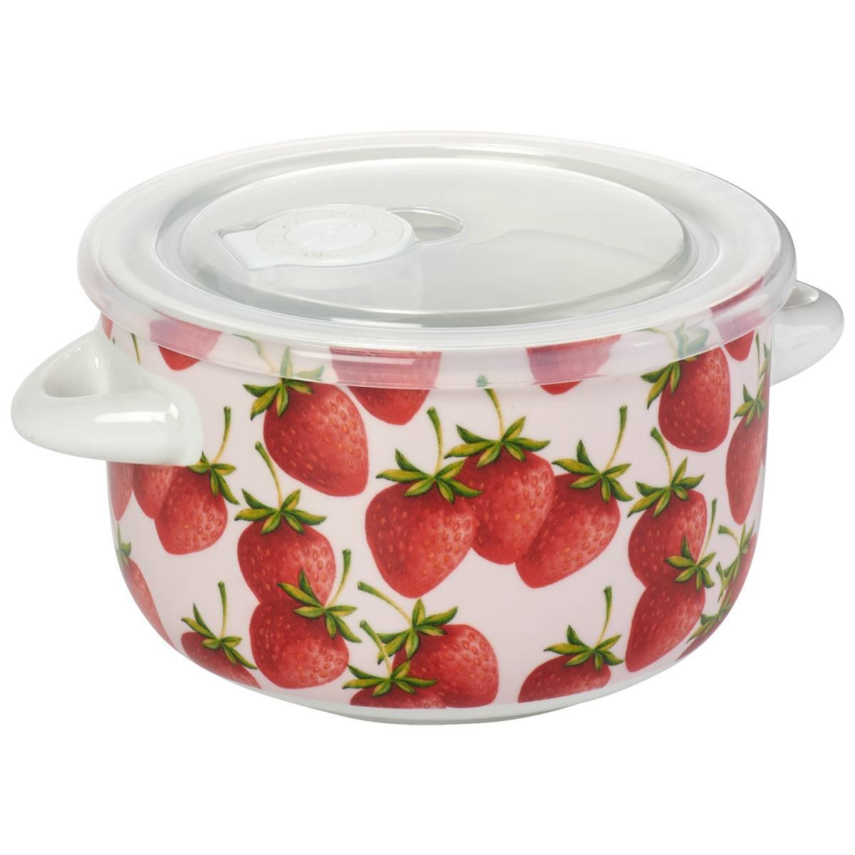Click here for Home Essentials 25oz. Strawberries 2 Handle Bowl w... prices