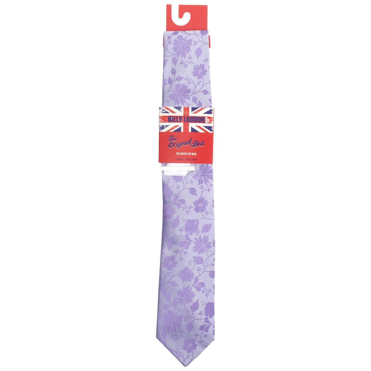 Click here for Mens Billy London Sprint Tonal Floral Tie with Tie... prices