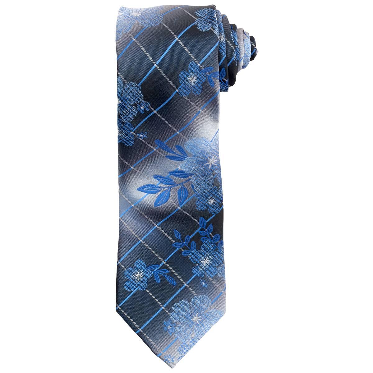 Click here for Mens Van Heusen(R) Shaded Floral Grid Tie prices