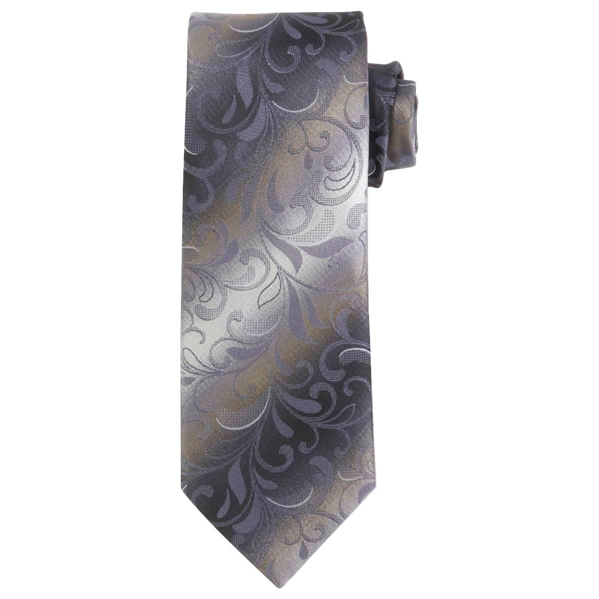 Click here for Mens Van Heusen(R) Shaded Vines Tie - Black prices