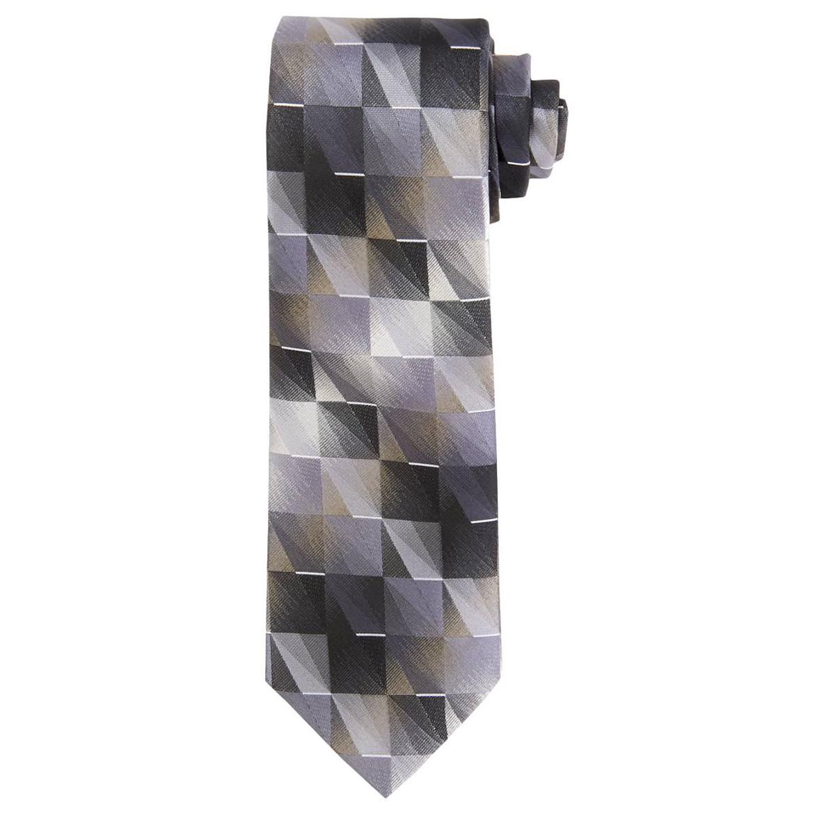 Click here for Mens Van Heusen(R) Shaded Connecting Geometric Tie prices