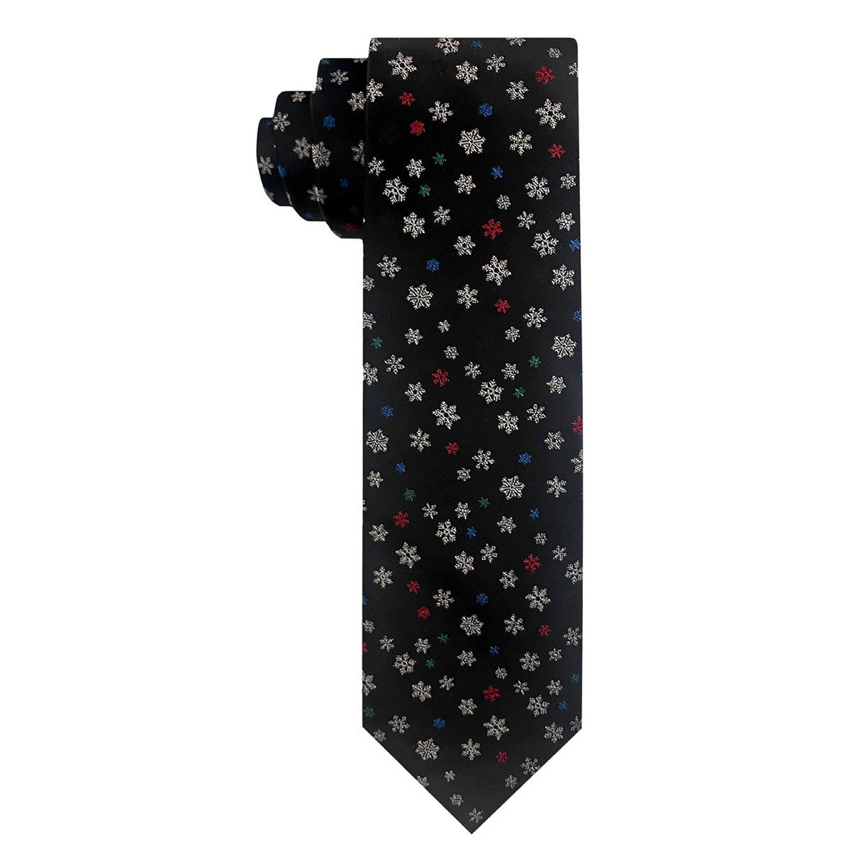 Click here for Mens Holiday Traditions Christmas Snowflakes Tie prices