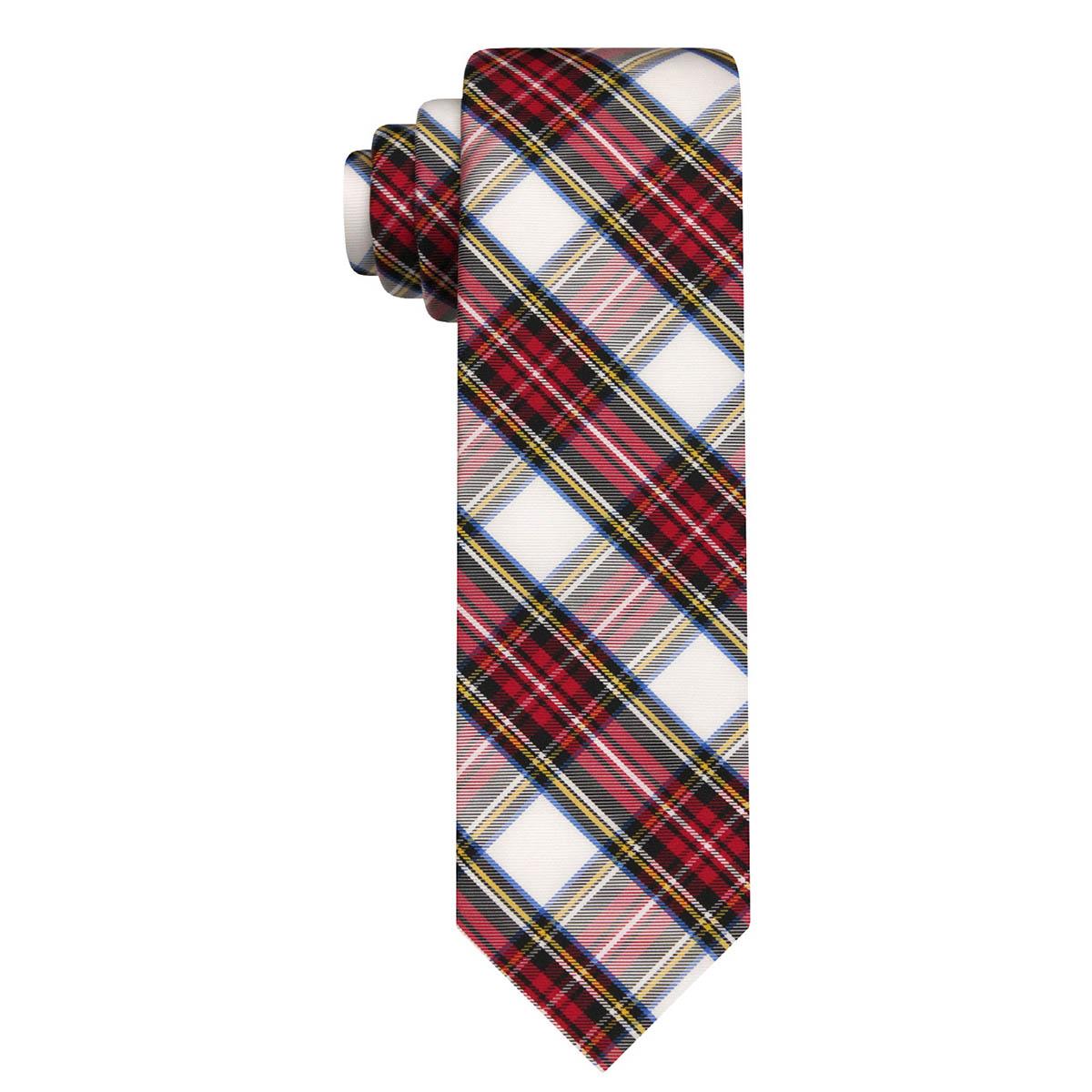 Click here for Mens Holiday Traditions Holiday Tartan Plaid Tie prices