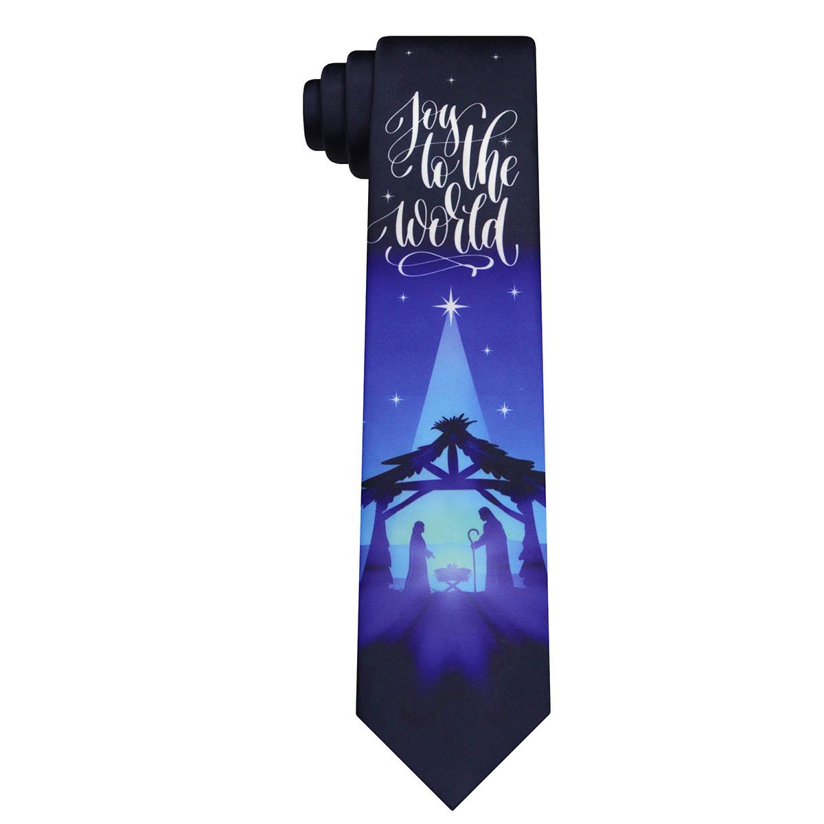Click here for Mens Holiday Traditions Joy To The World Tie prices