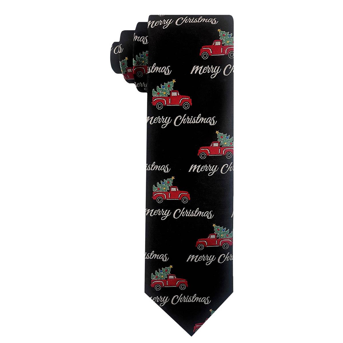 Click here for Mens Holiday Traditions Christmas Tree Truck Tie prices