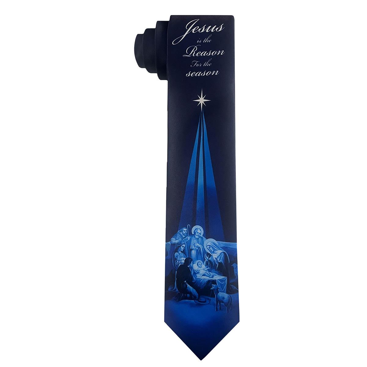 Click here for Mens Holiday Traditions Jesus is the Reason Tie prices