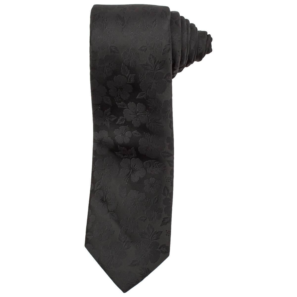 Click here for Mens Van Heusen Extra Long Floral Solid Tie prices