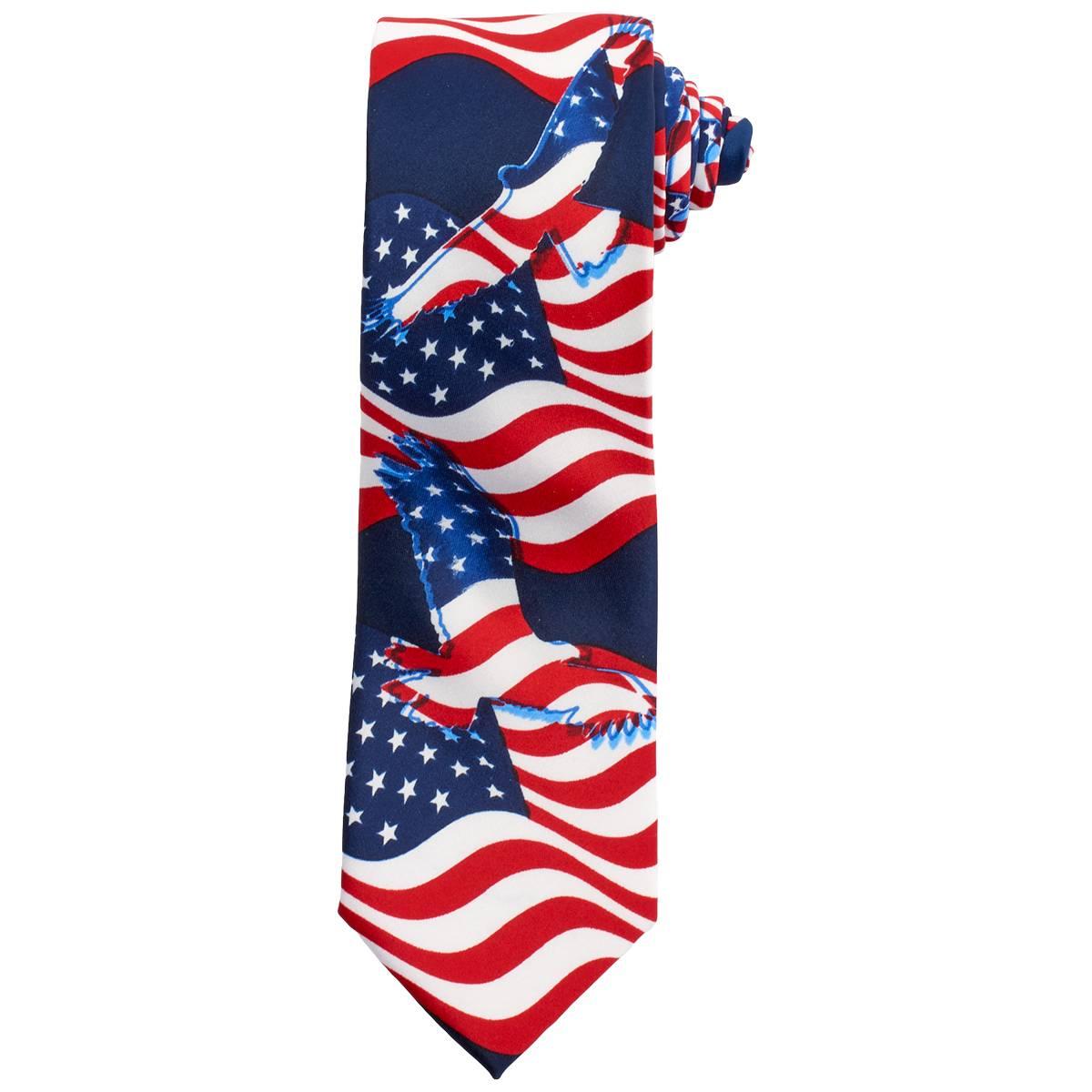 Click here for Mens American Lifestyle Flag & Eagle Tie prices