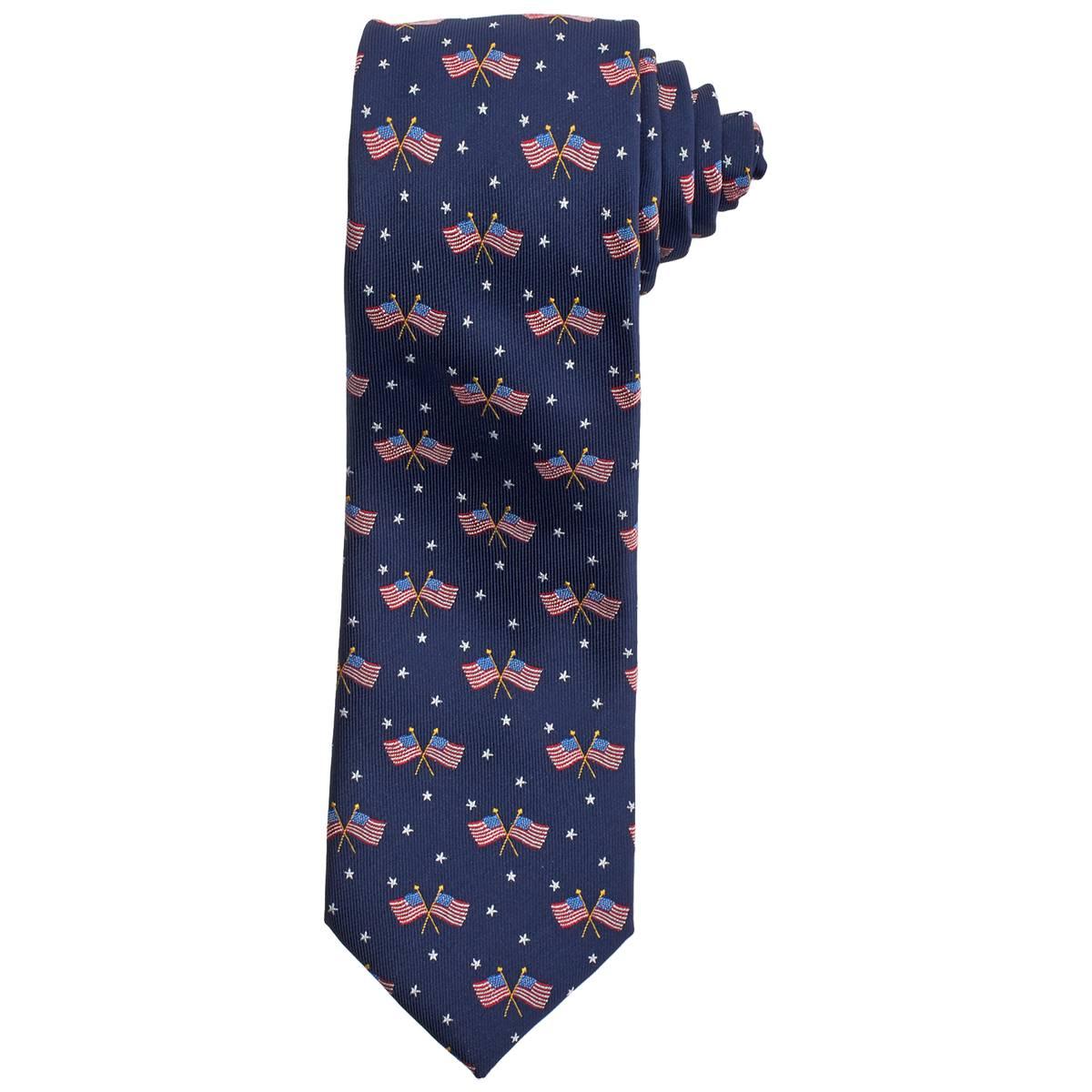 Click here for Mens American Lifestyle Mini American Flag Tie prices
