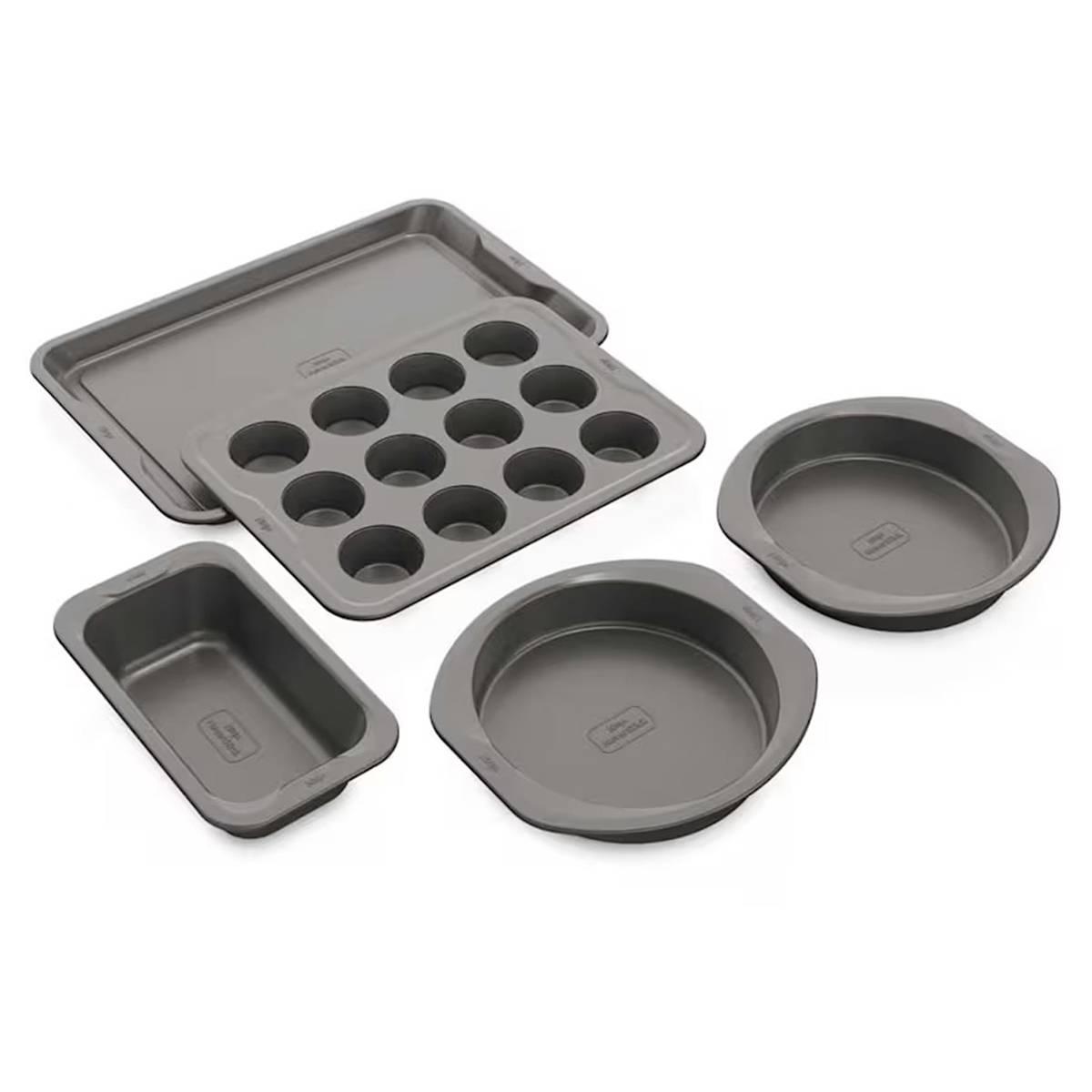 Ninja Foodi NeverStick Premium 5-Piece Bakeware Set - Gray