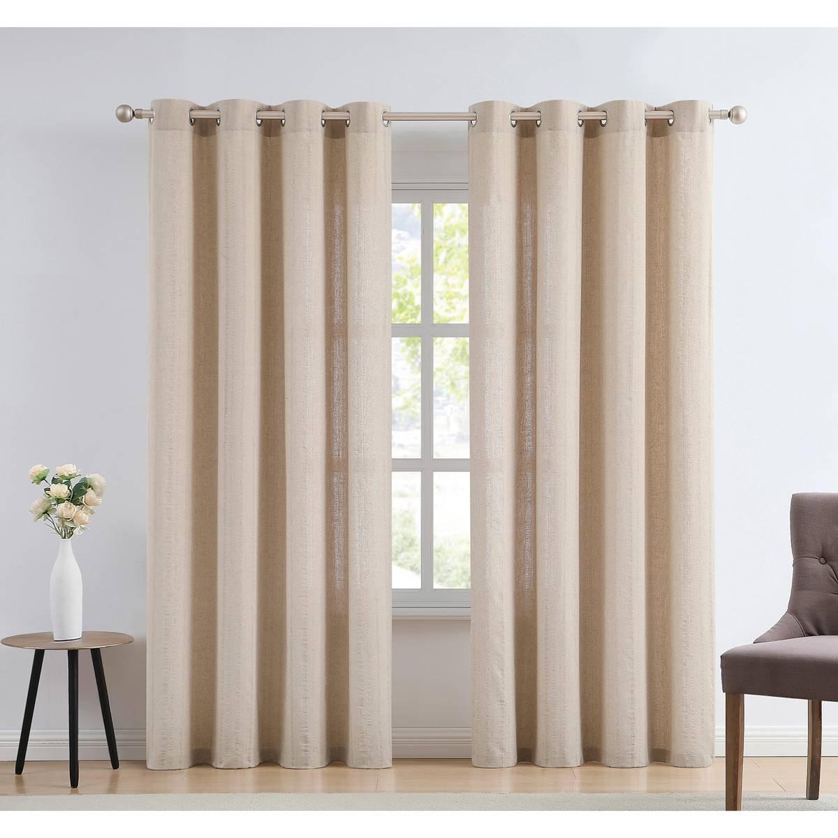 Click here for Brooklyn Fleck Stripe Panel Curtain prices