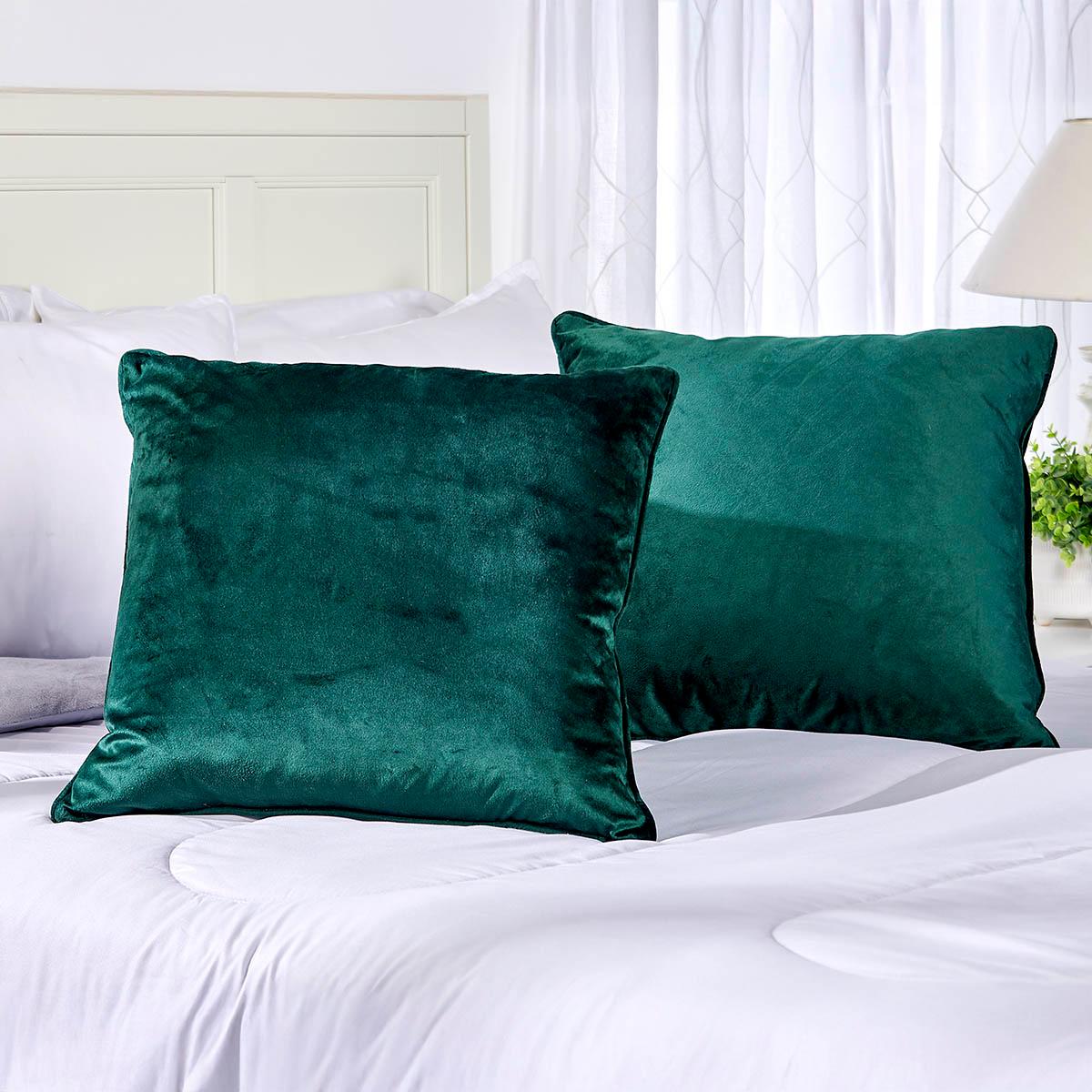 Click here for Metro Luxe 2pk. Velvet Feather-Filled Decorative P... prices