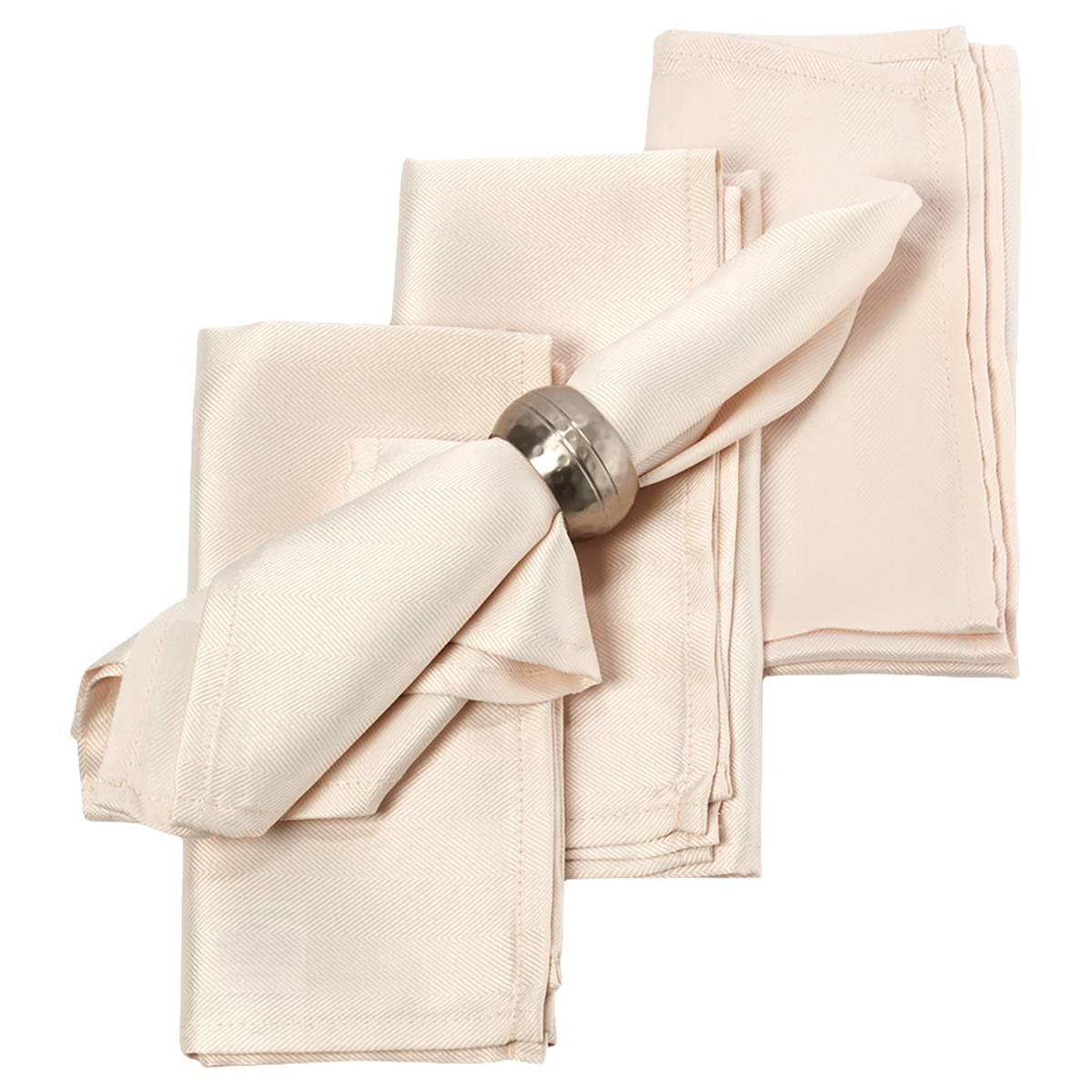 Click here for American Traditions 4Pk Herringbone Napkins prices