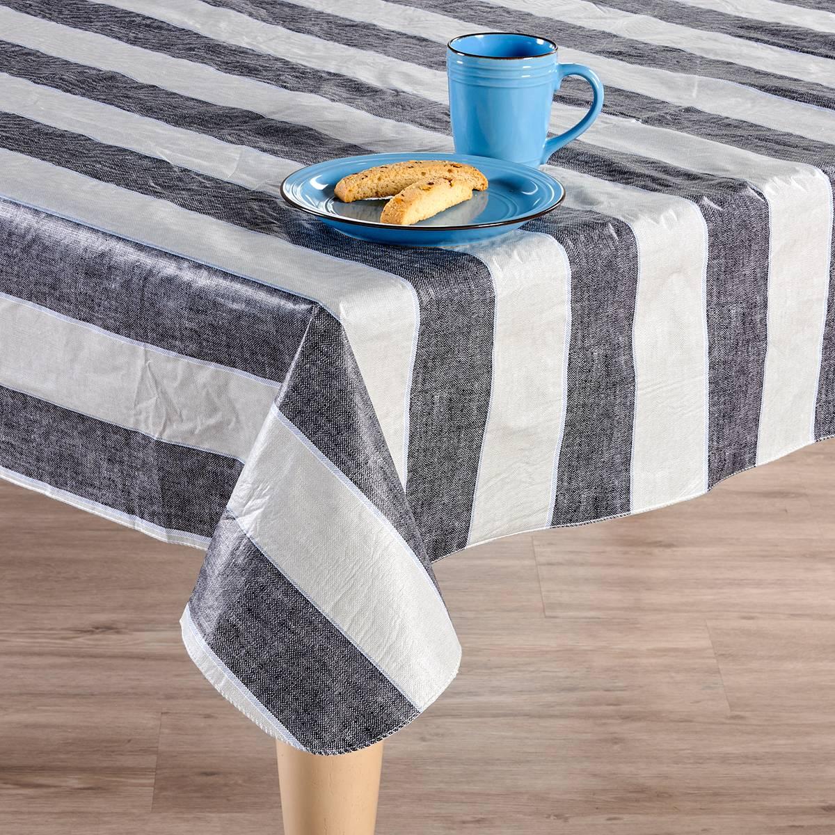 Click here for Day by Day Chambray Stripe Tablecloth prices