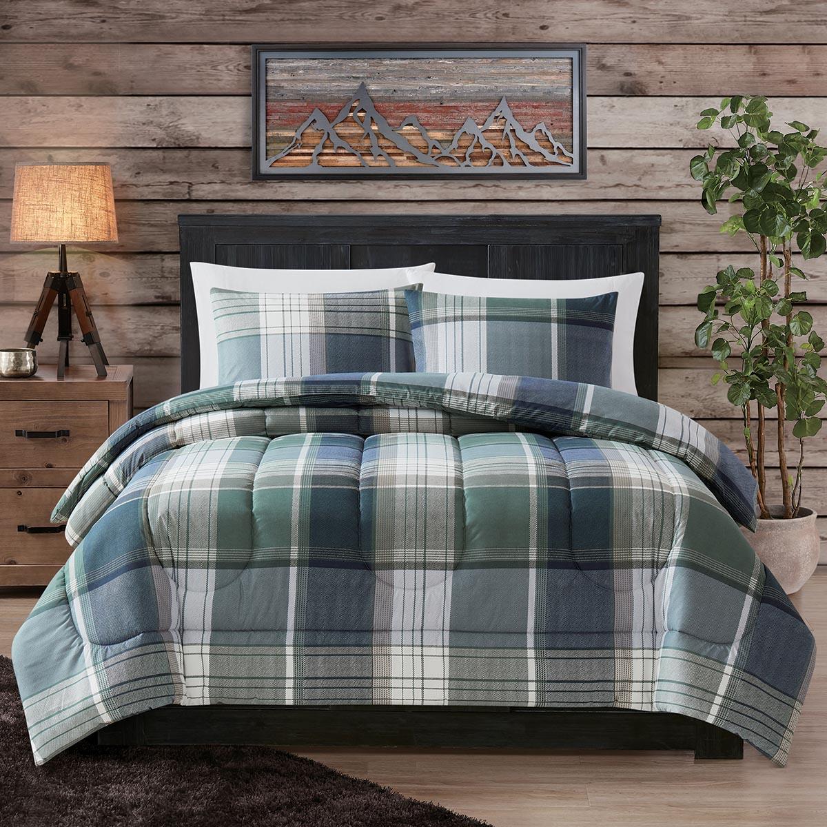 Click here for London Fog Duke Plaid 3pc. Reversible Comforter Se... prices