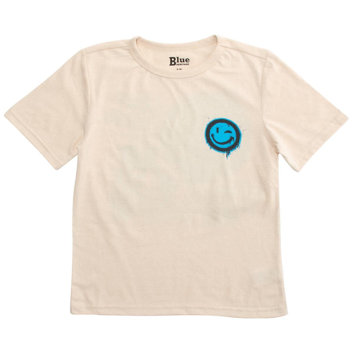 Click here for Boys (8-16) Blue Heritage Keep It Real Smiley Shor... prices