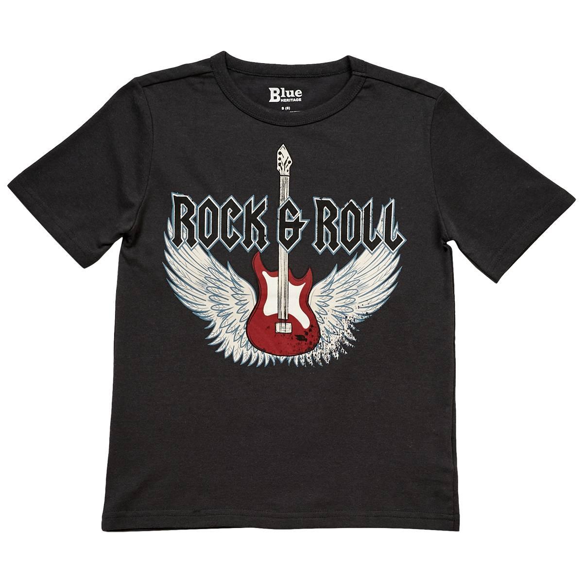 Click here for Boys (8-16) Blue Heritage Rock & Roll Short Sleeve... prices
