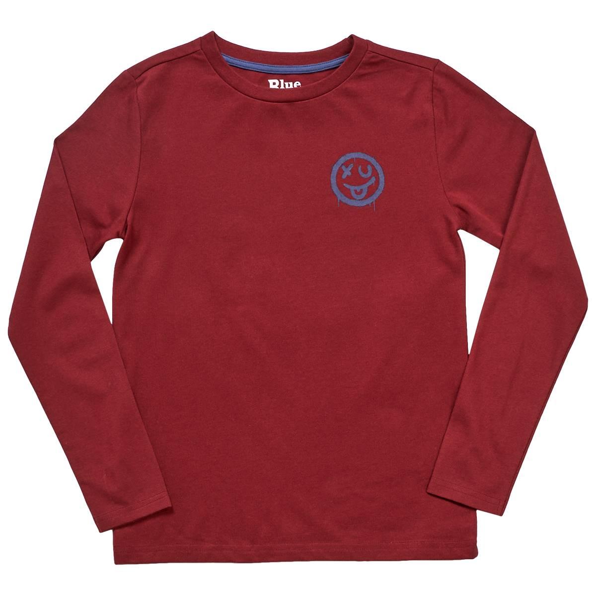 Click here for Boys (8-16) Blue Heritage Long Sleeve Nope Not Tod... prices