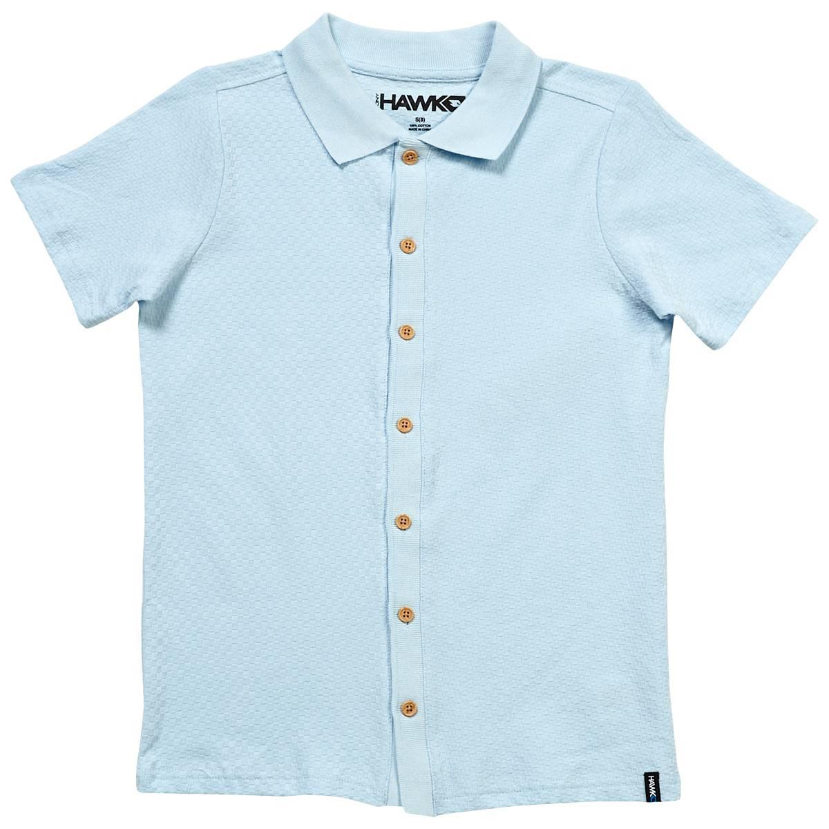 Click here for Boys (8-16) Tony Hawk Checkered Knit Button Down S... prices