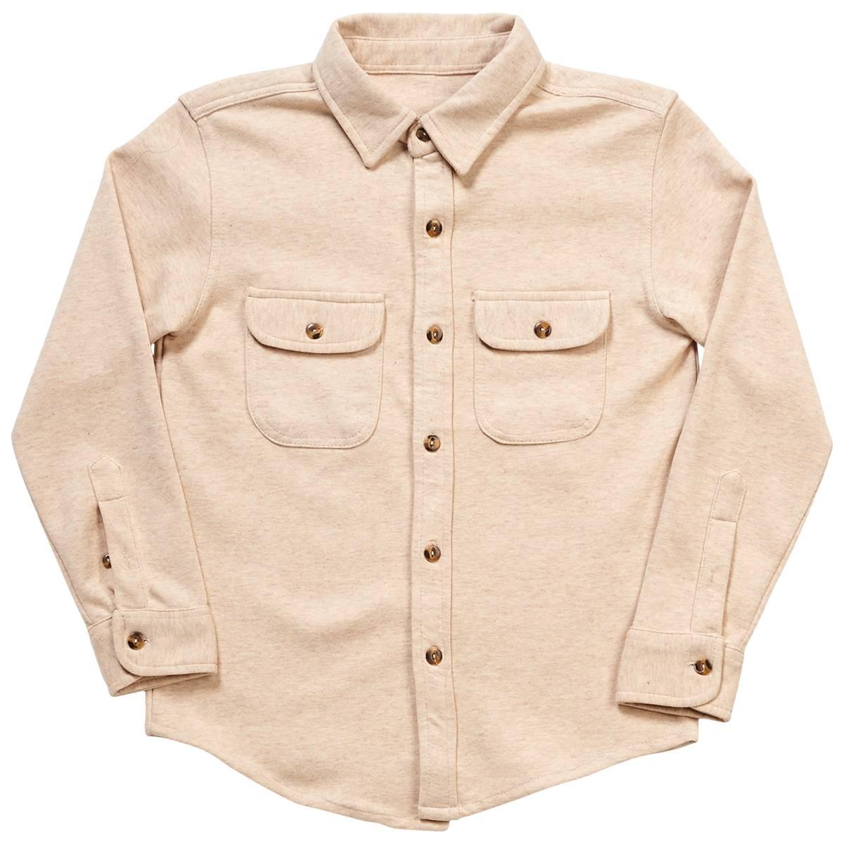 Click here for Boys (8-16) Tony Hawk Solid Knit Button Down Shirt... prices