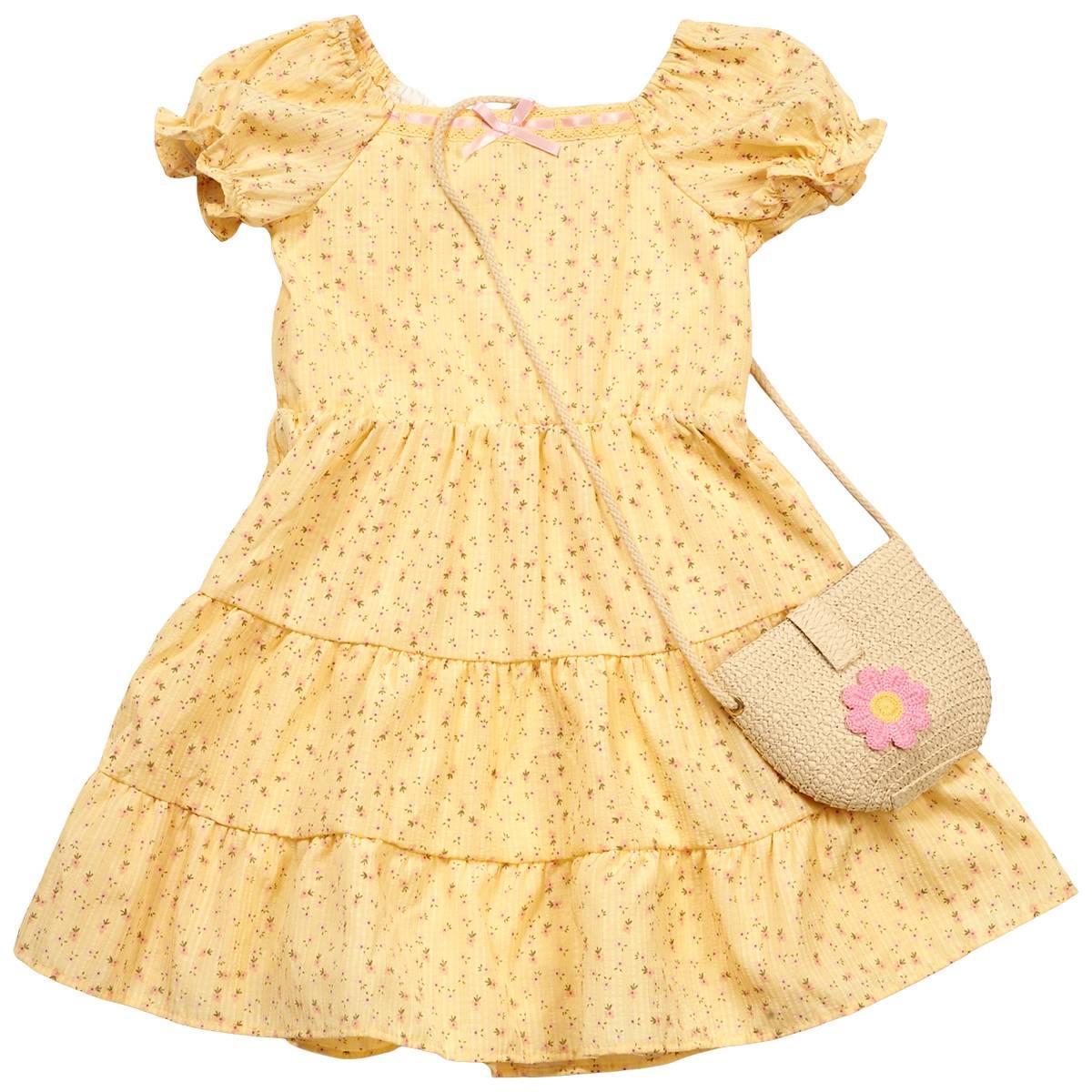 Click here for Girls (4-6x) Sweet Butterfly Woven Floral Dress w/... prices