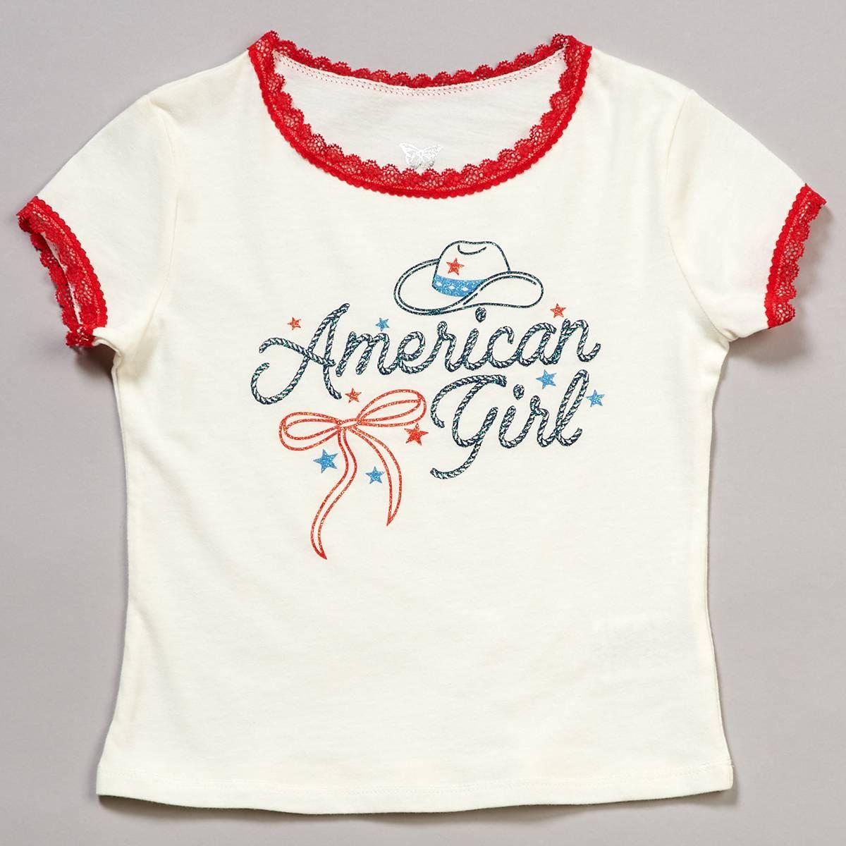 Click here for Girls (4-6x) Sweet Butterfly(R) American Girl Tee prices