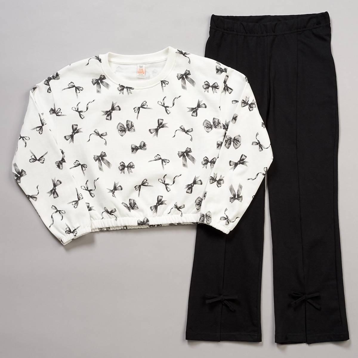 Click here for Girls (4-6x) Sweet Butterfly(R) Bow Sweatshirt & S... prices