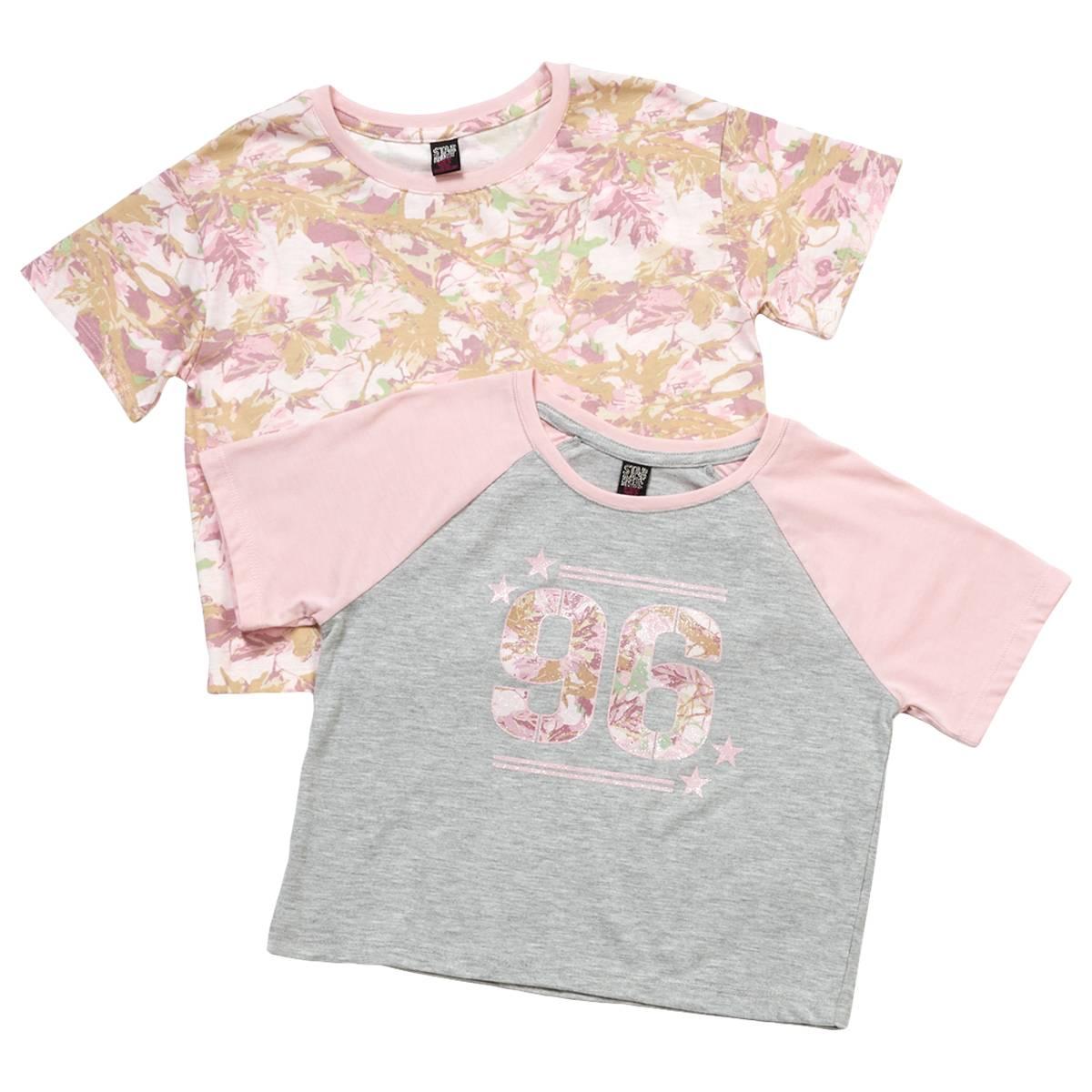 Click here for Girls (7-16) Star Ride(R) 2pk. Raglan Varsity Tee... prices