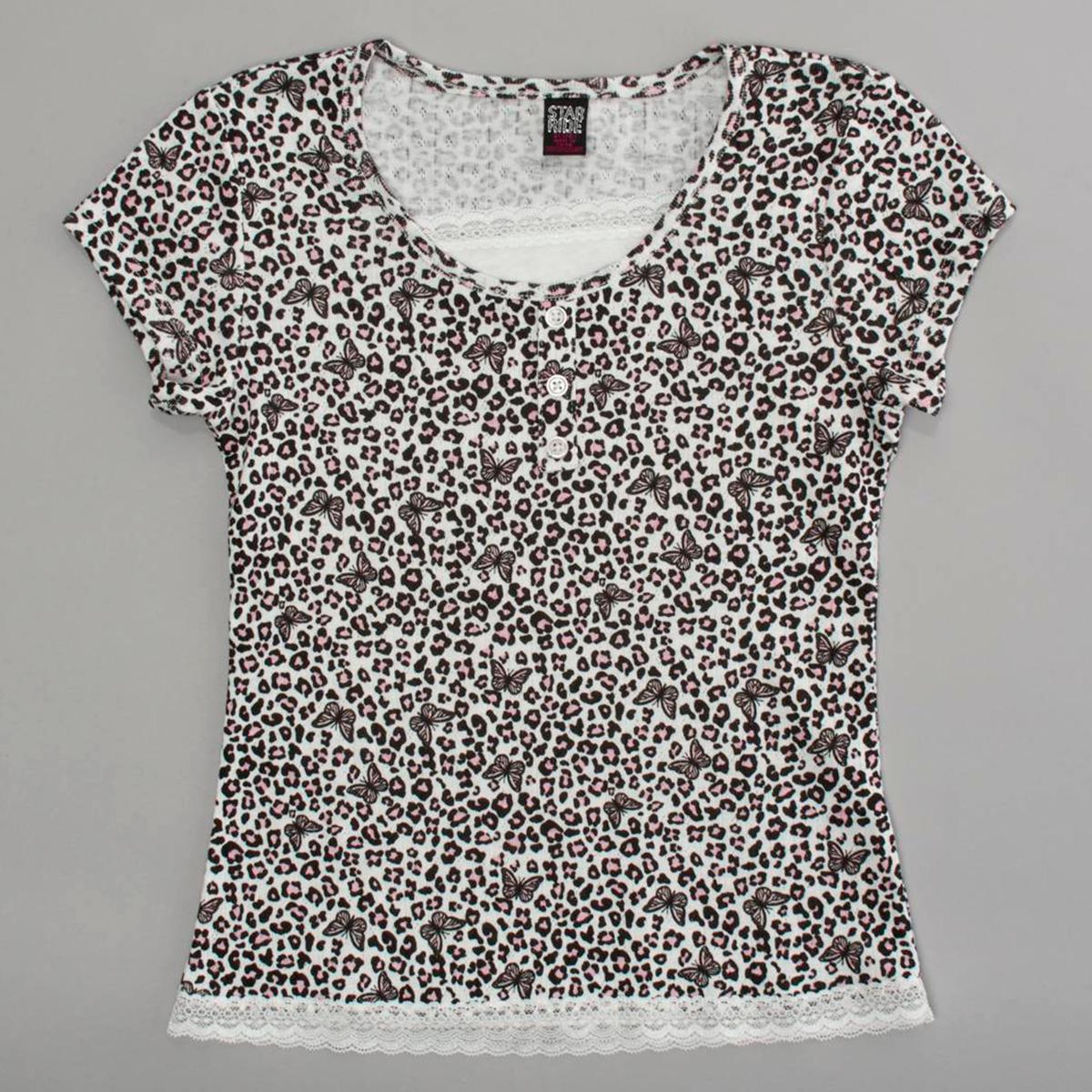 Click here for Girls (7-16) Star Ride(R) Leopard & Butterfly Lace... prices
