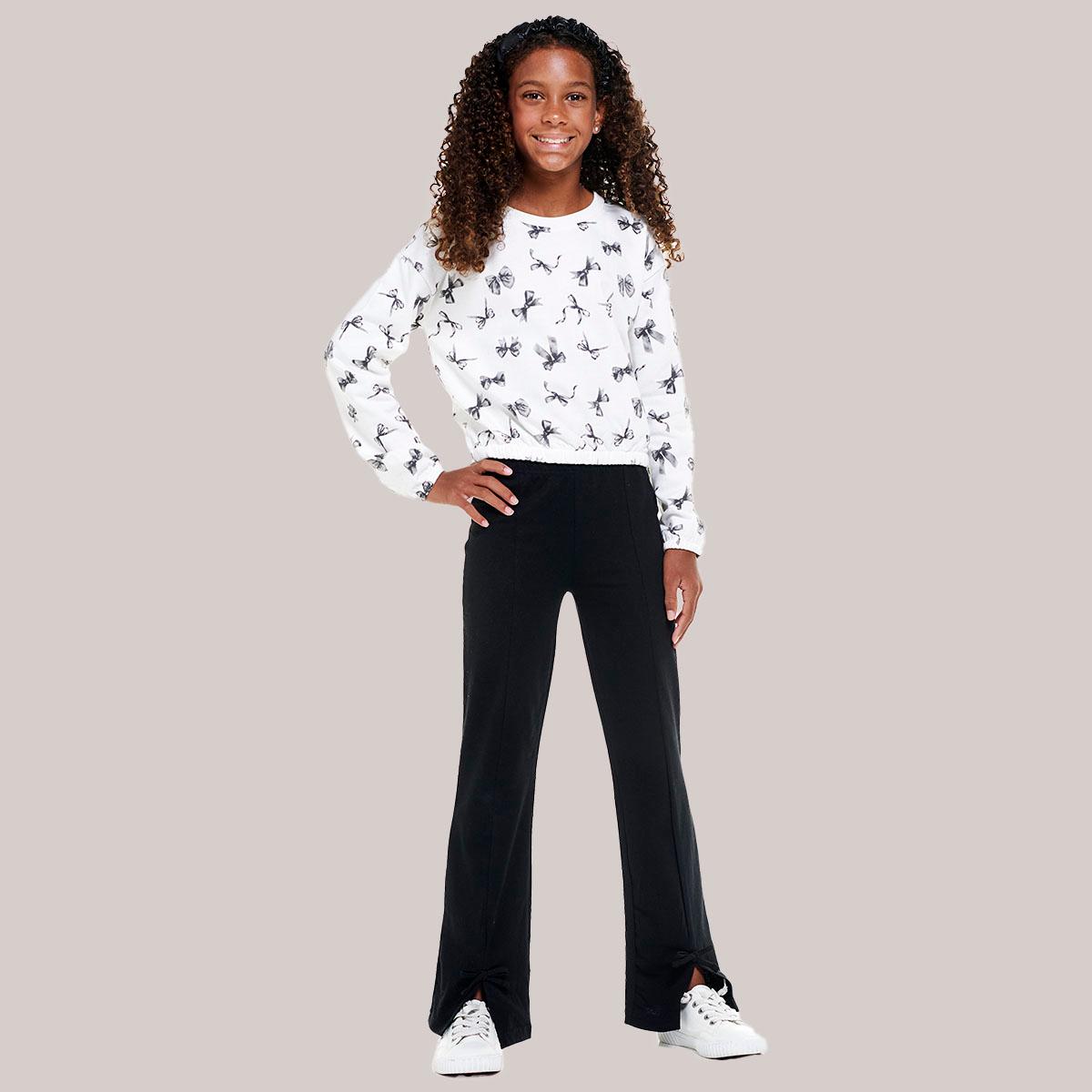 Click here for Girls (7-16) Sweet Butterfly(R) Bow Sweatshirt & S... prices