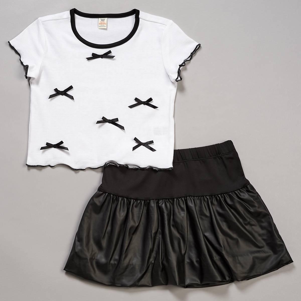 Click here for Girls (7-16) Sweet Butterfly(R) Bow Baby Tee with... prices