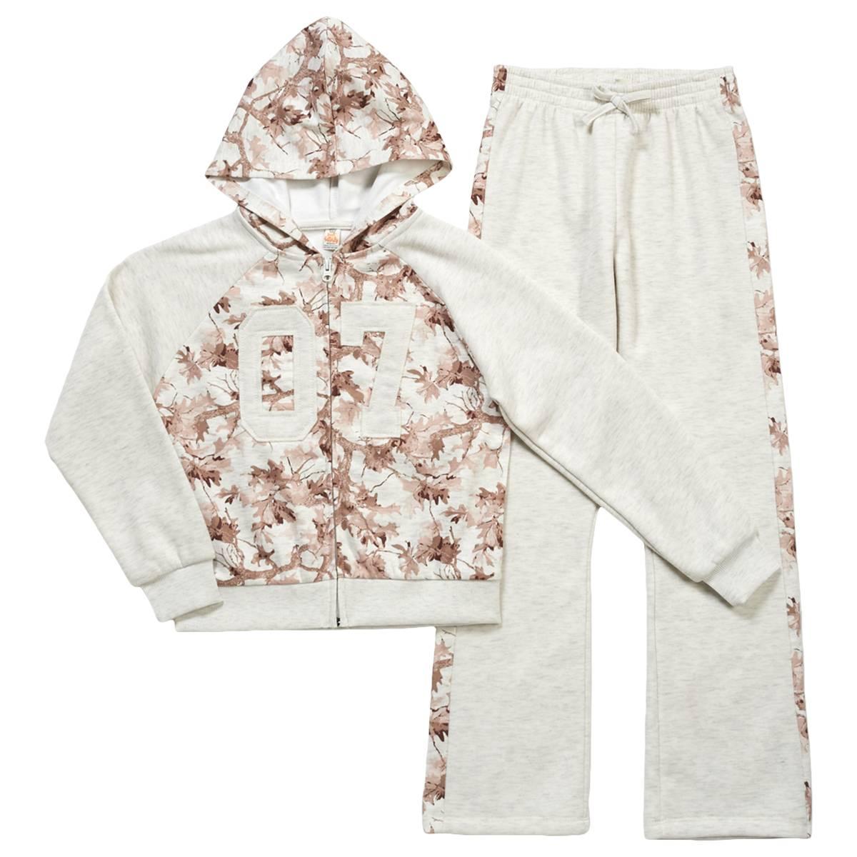 Click here for Girls (7-16) Sweet Butterfly(R) Camo Raglan Zip Up... prices