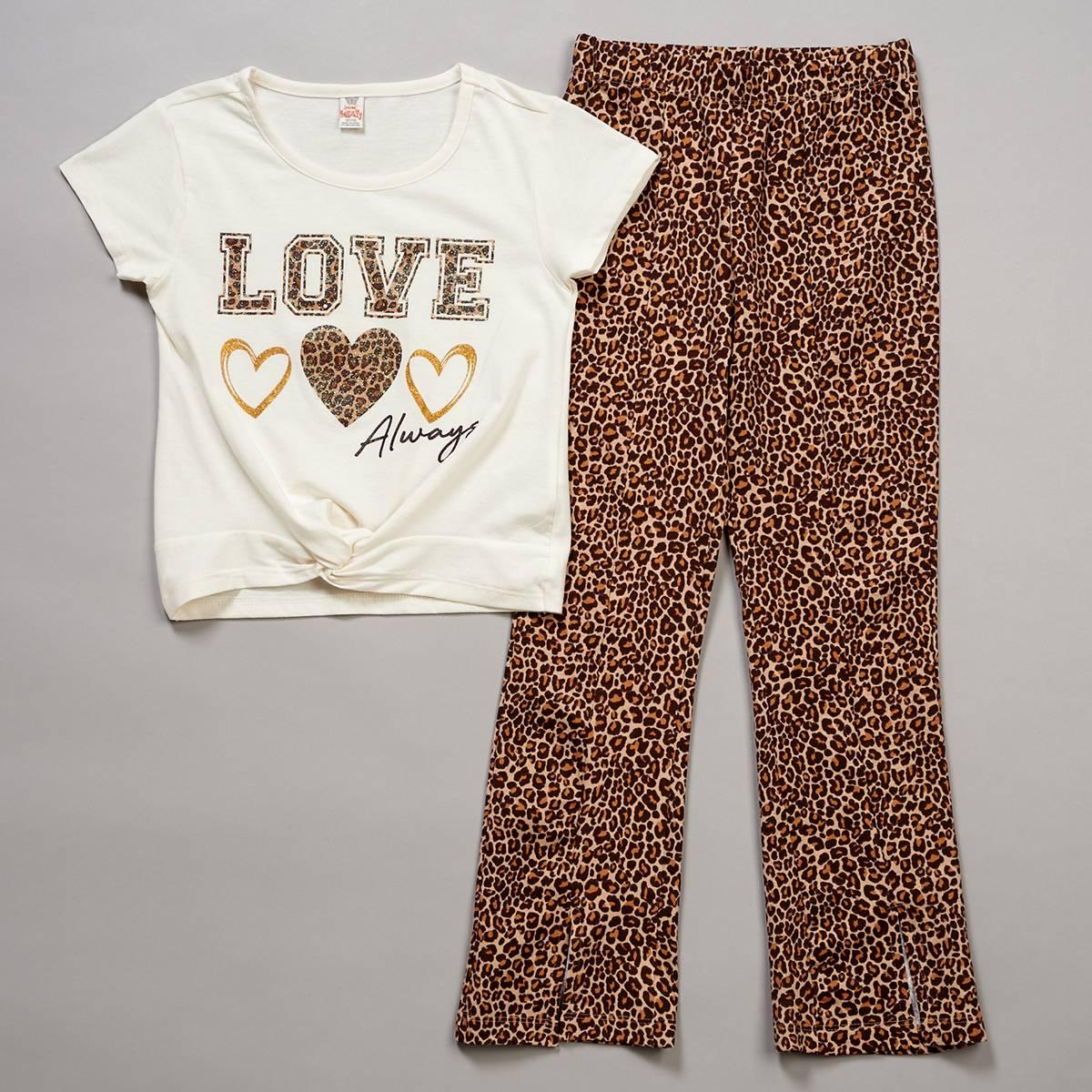 Click here for Girls (7-16) Sweet Butterfly(R) Love Tee with Leop... prices