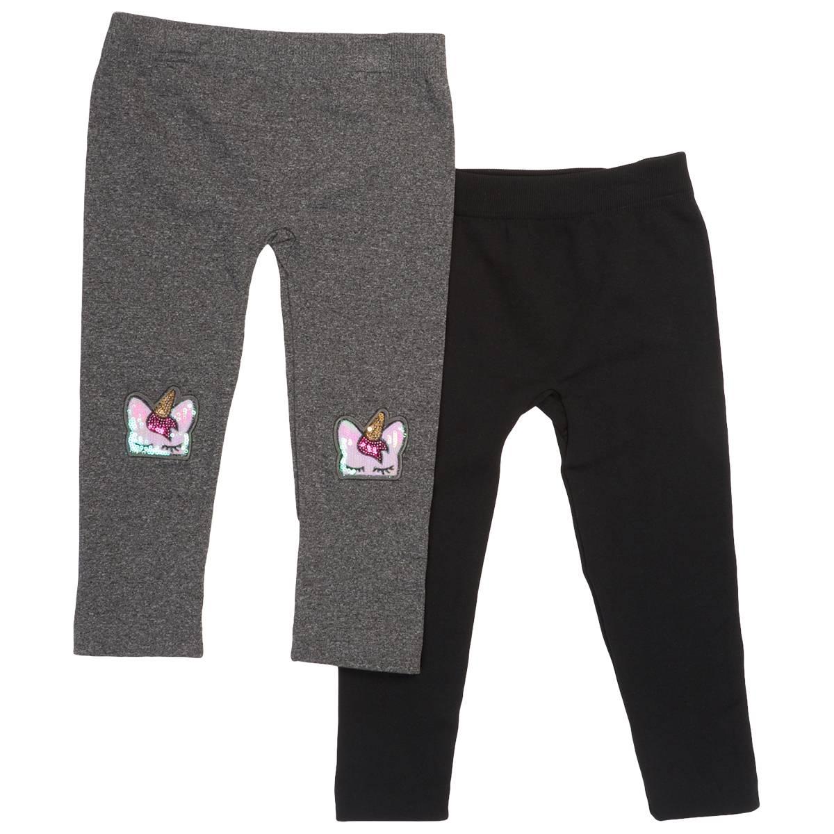 Click here for Toddler Girl Star Ride(R) 2pk. Unicorn Sequin Patc... prices