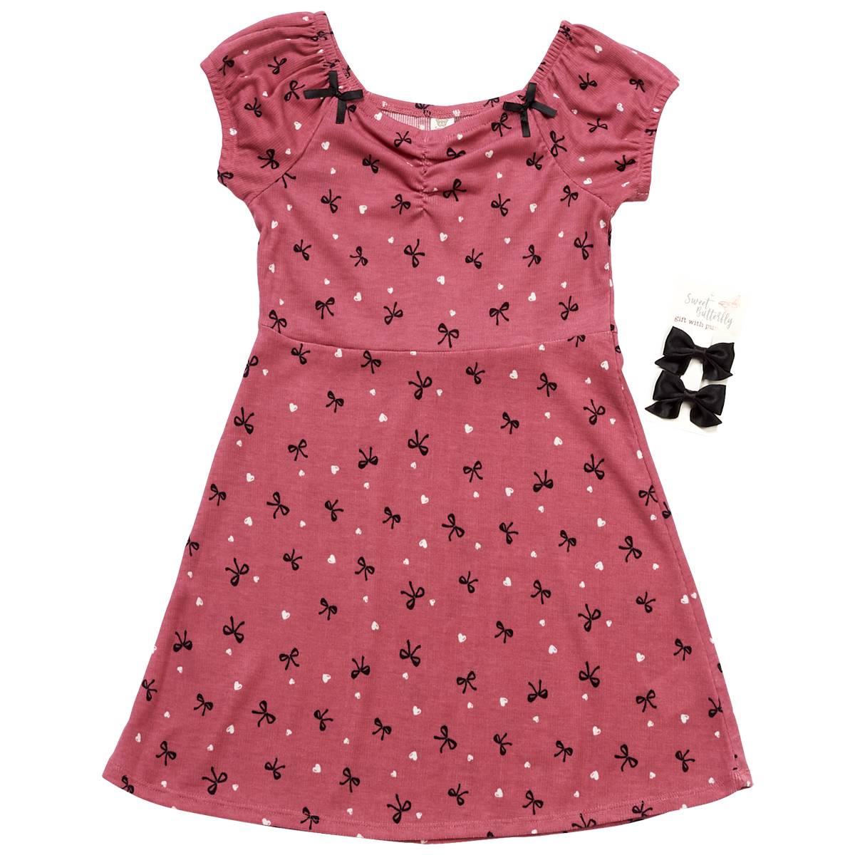 Click here for Girls (7-16) Sweet Butterfly(R) Rib Knit Bow Skate... prices