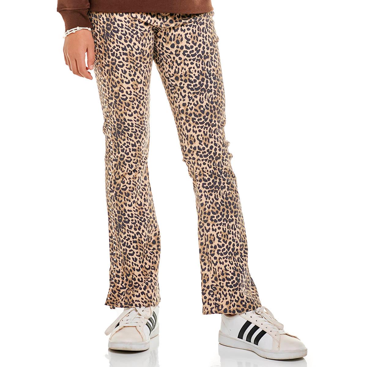 Click here for Girls (7-16) Star Ride(R) Leopard Flare Leg Studde... prices