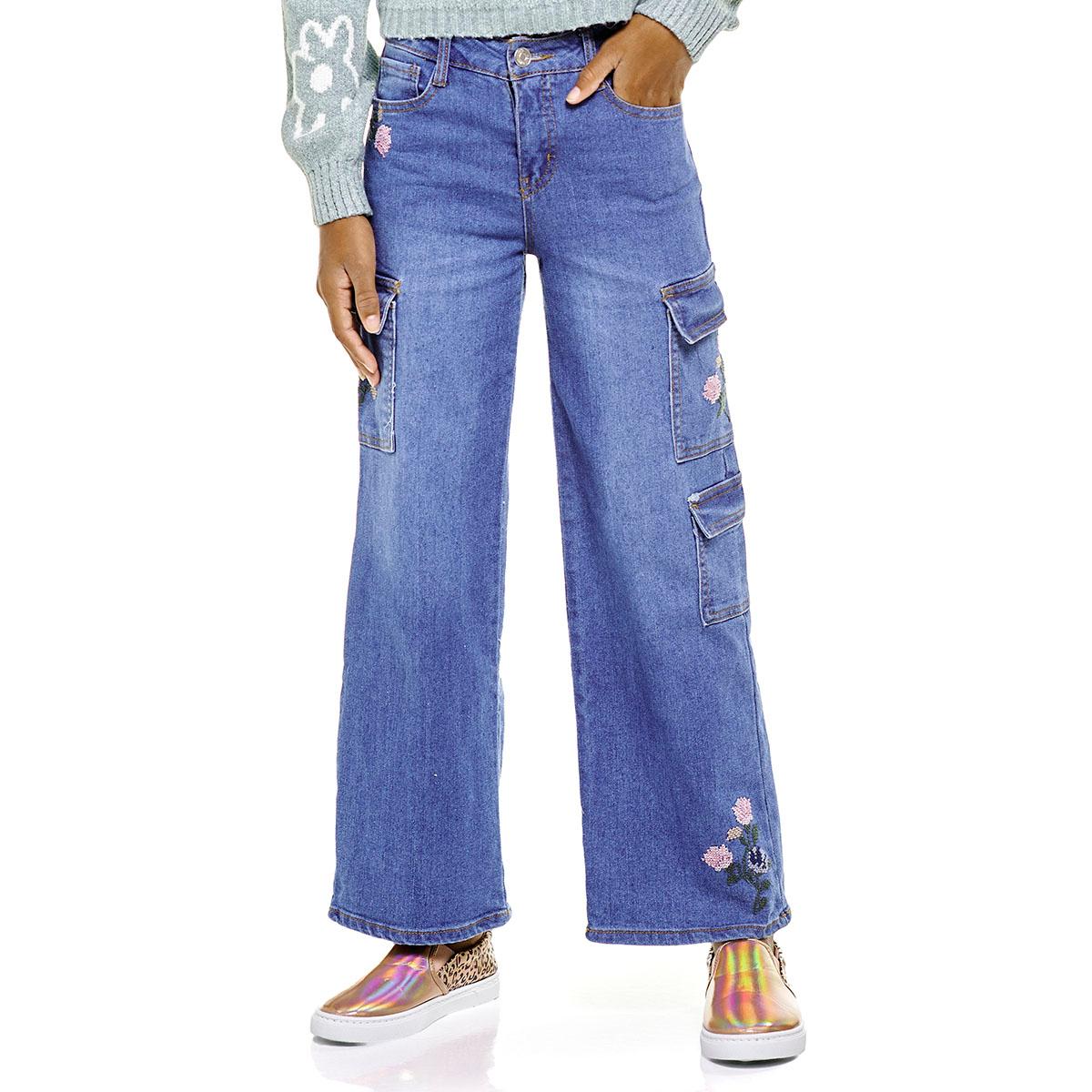 Click here for Girls (7-16) Wallflower(R) Girl Wide Leg Cargo Cro... prices