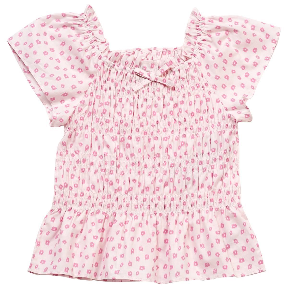 Click here for Girls (7-16) Star Ride(R) Flutter Sleeve Smocked A... prices