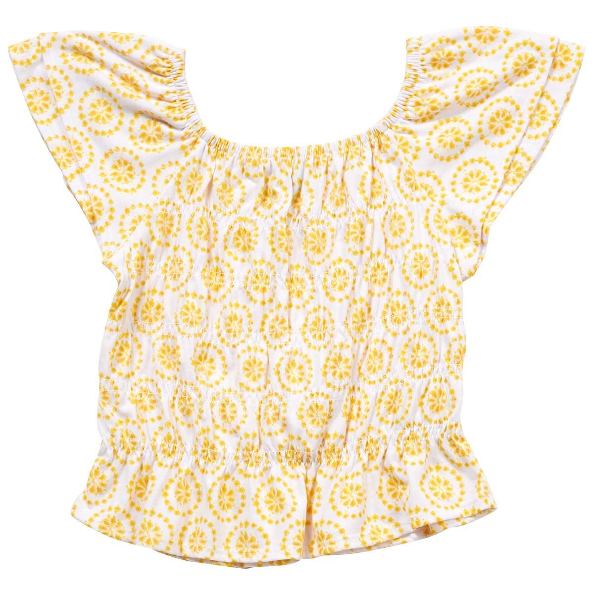 Click here for Girls (7-16) Star Ride(R) Ruffle Sleeve Smocked Fl... prices
